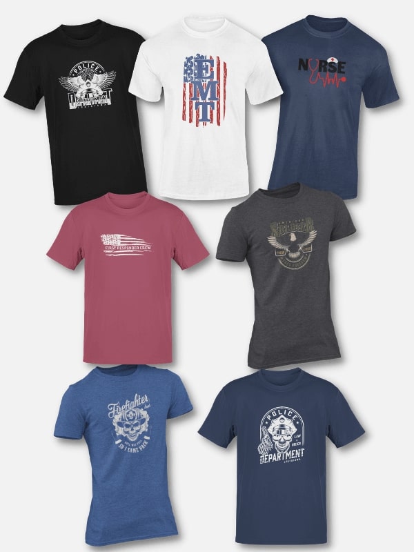 First Responder Crew | Firefighter | Police | EMT | Nurse ...